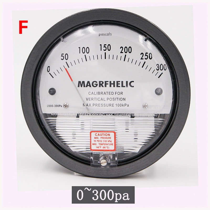 Micro differential pressure gauge Air clean room micro pressure gauge ...