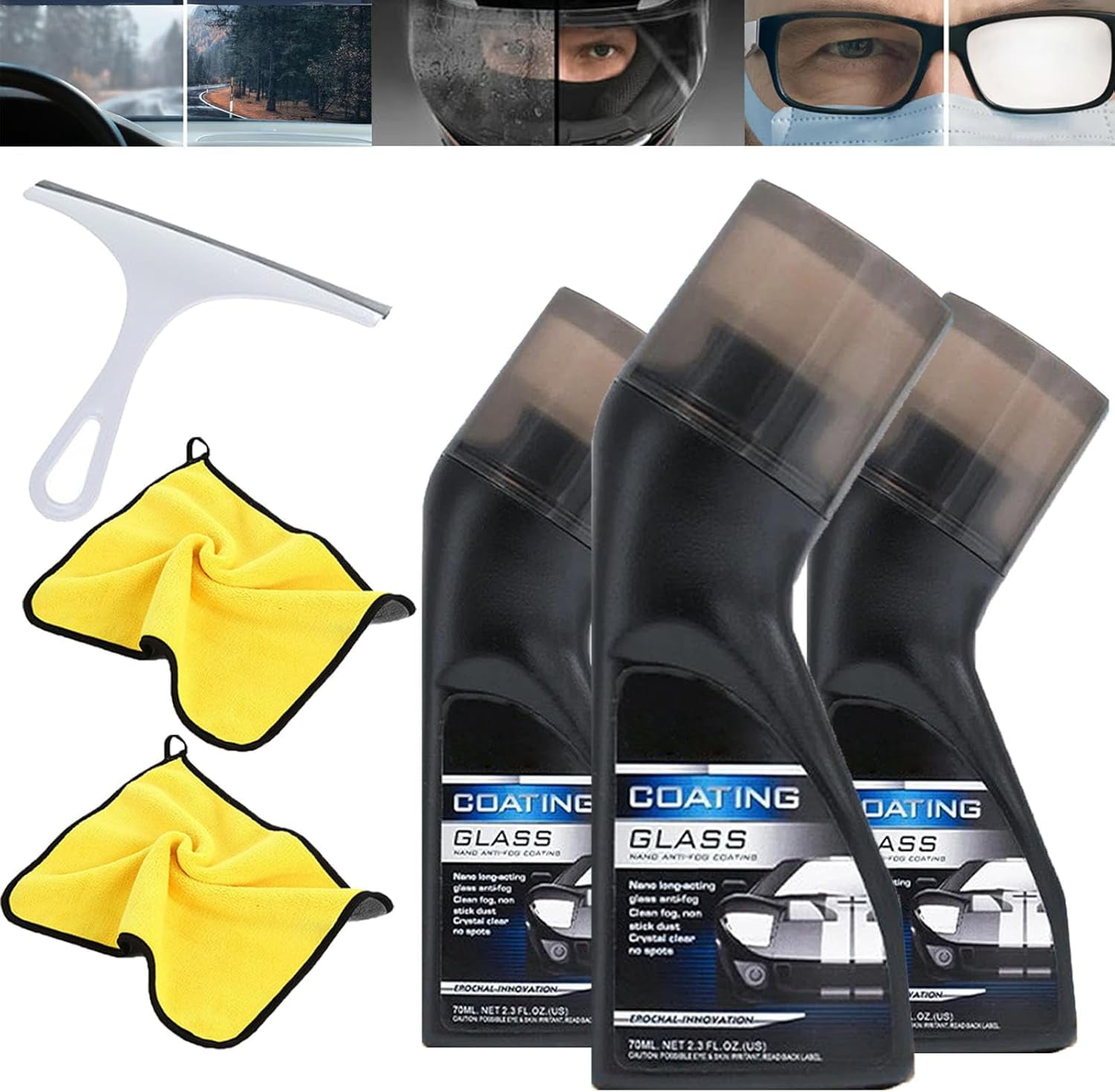 Micro-molecular Anti-fog Coating Agent Wiper, Magic Gem Coating Glass ...