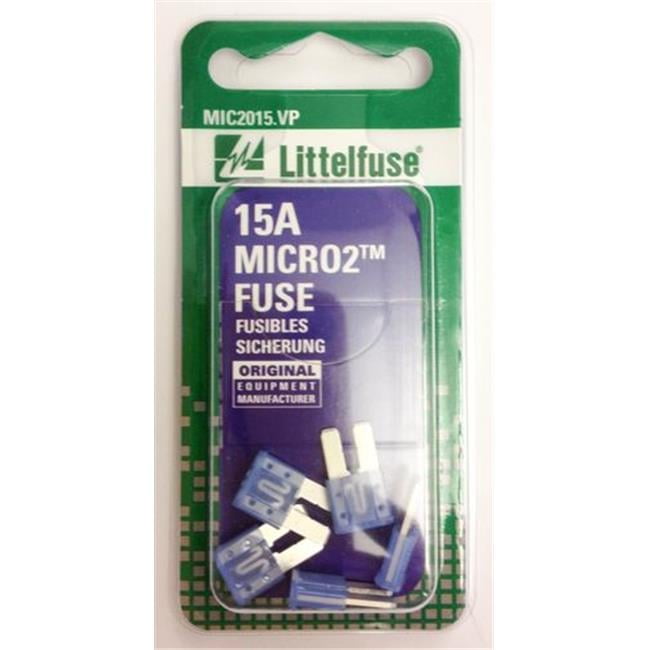 Micro2 32V & 15A Blade Fuses - Blue - Walmart.com