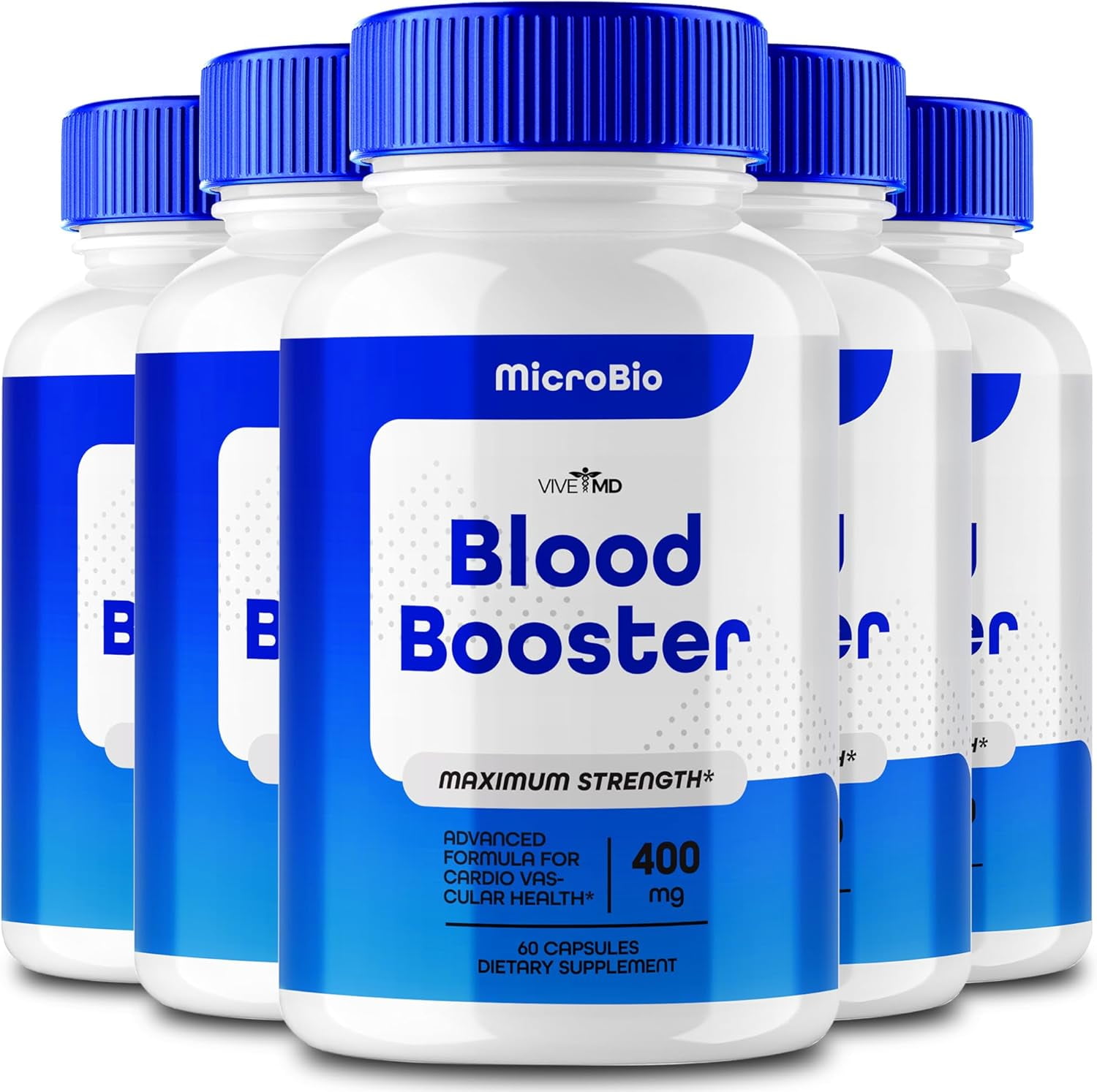 MicroBio Blood Booster Capsules, Blood Support Formula Supplement Pills ...