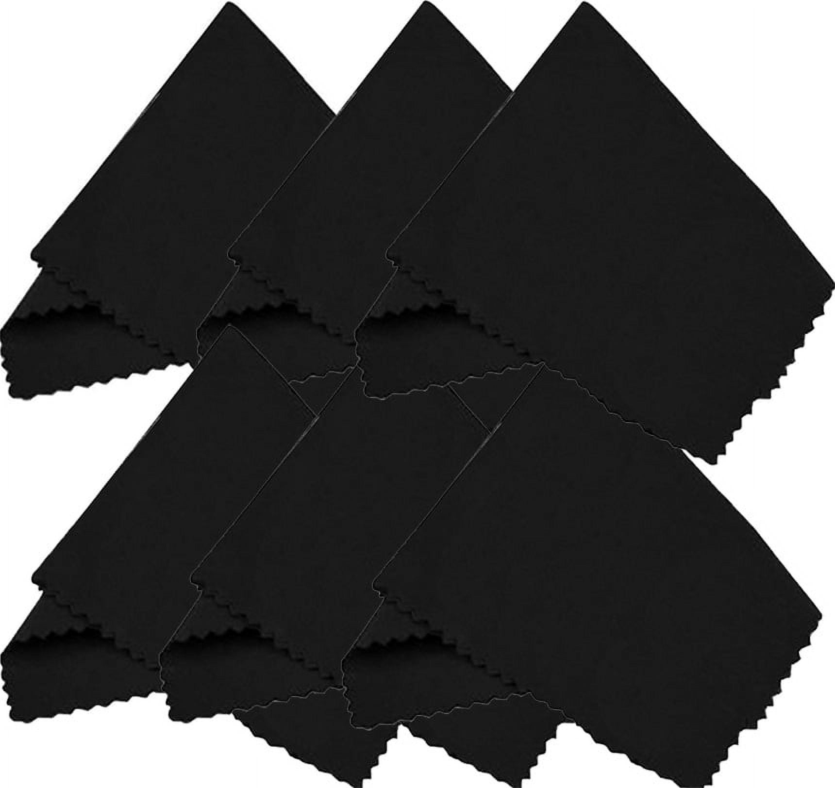 MicroFiber Cleaning Cloth (Black) HF-MC1 ( 6 Pieces Of 8686 ) - Walmart.com