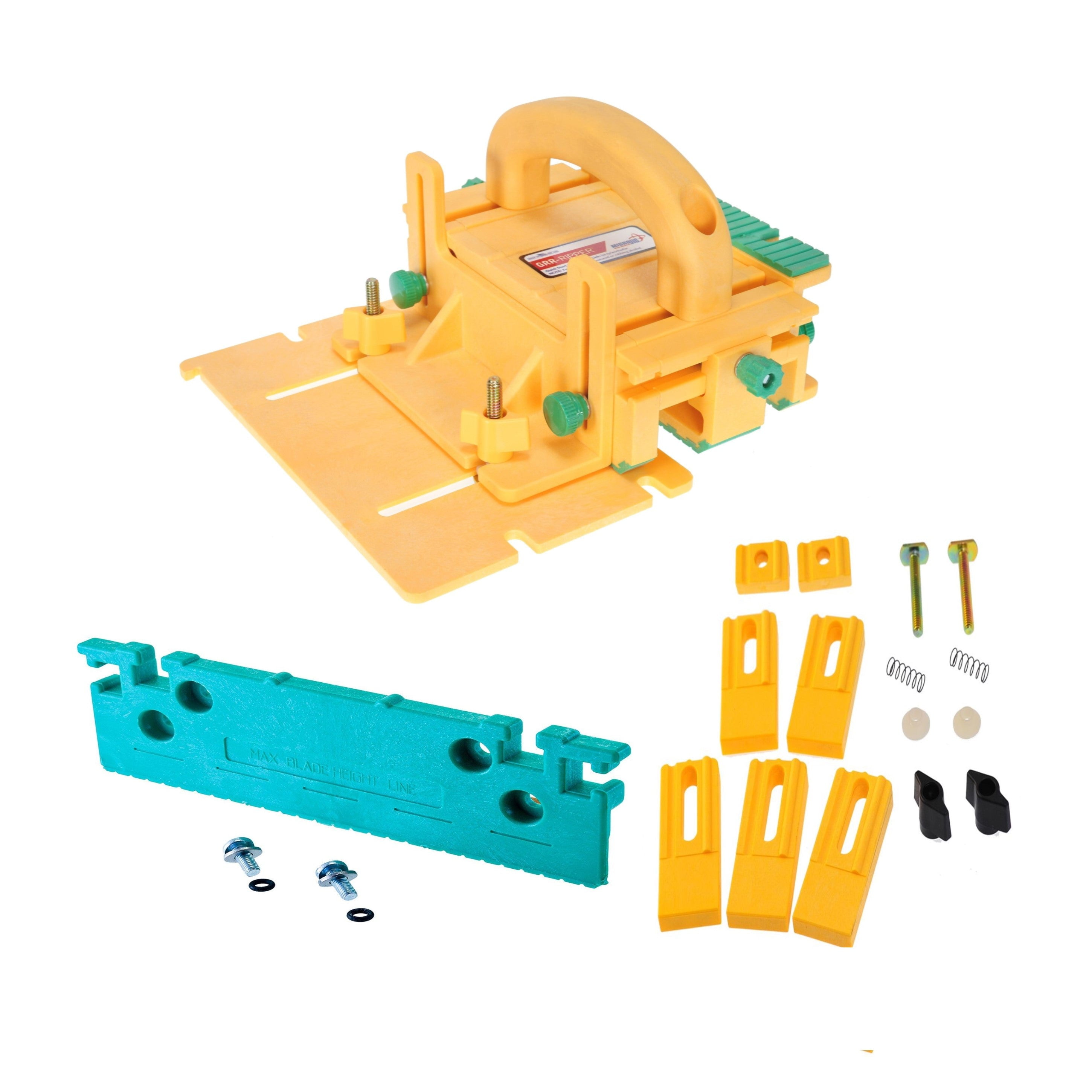 MicroJig GR-200 Advanced 3D Pushblock Hand Tool Guide for Woodworking ...