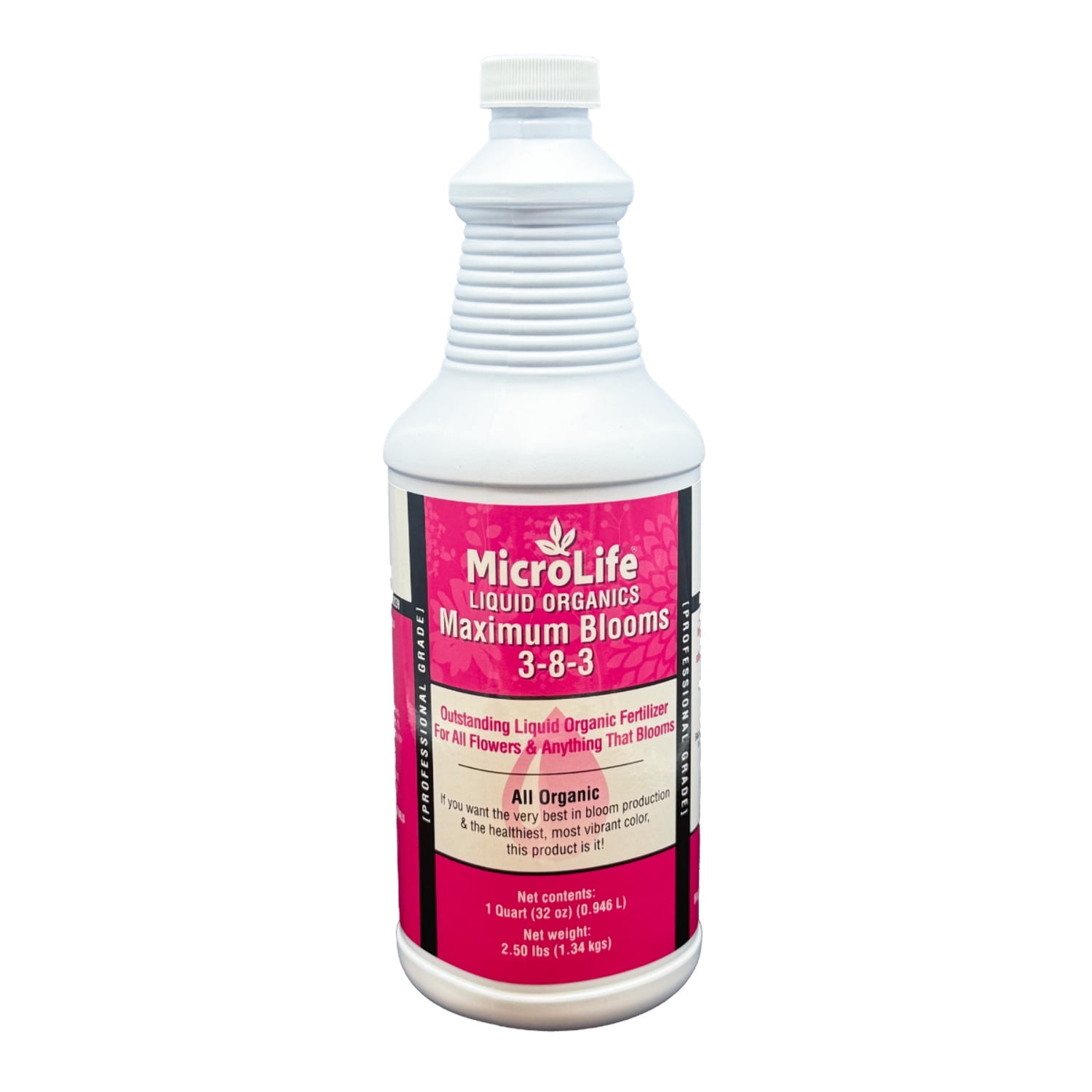 MicroLife Max Blooms 3-8-3 Organic Bloom, Nutrients, & Plant Hormones ...