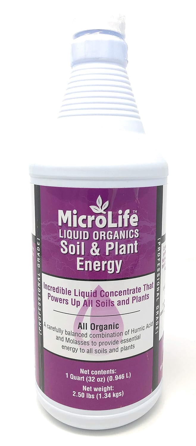 MicroLife Soil & Plant Energy Liquid Organic Concentrate Humic/Fulvic ...