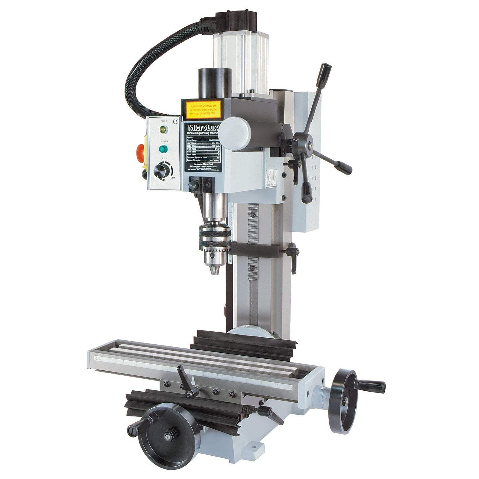 MicroLux® High Precision Heavy Duty R8 Miniature Milling Machine ...