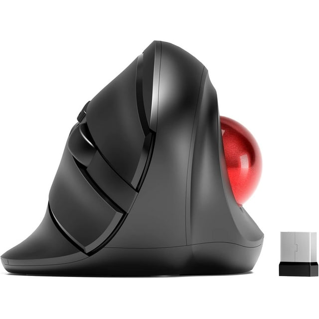 MicroPack Wireless Trackball Mouse, 2023 New Upgrade Ergonomic Mouse ...