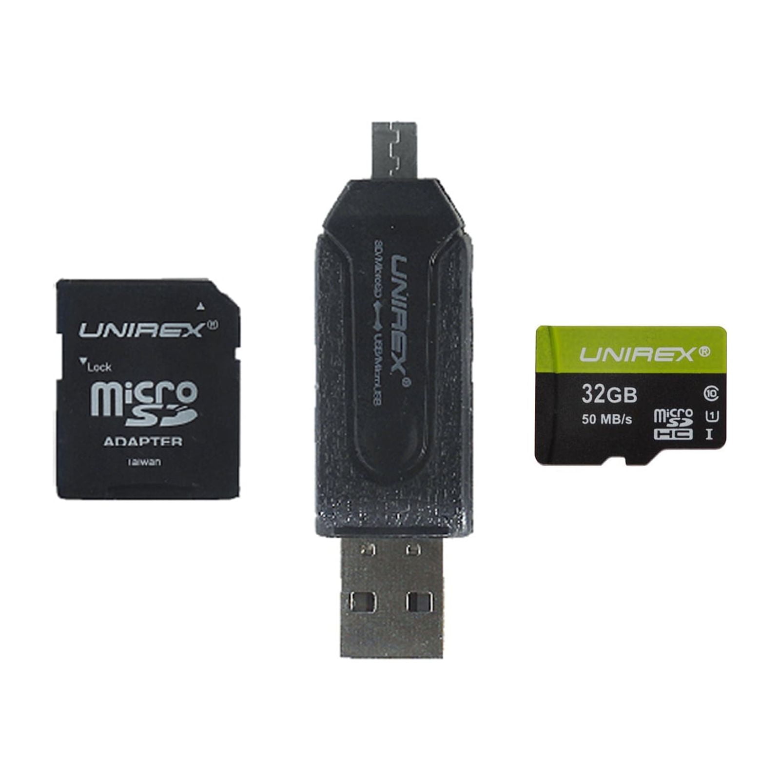 MicroSD 32GB UHS-1 w/SD Adapter: 4 in 1 Adapter - Walmart.com