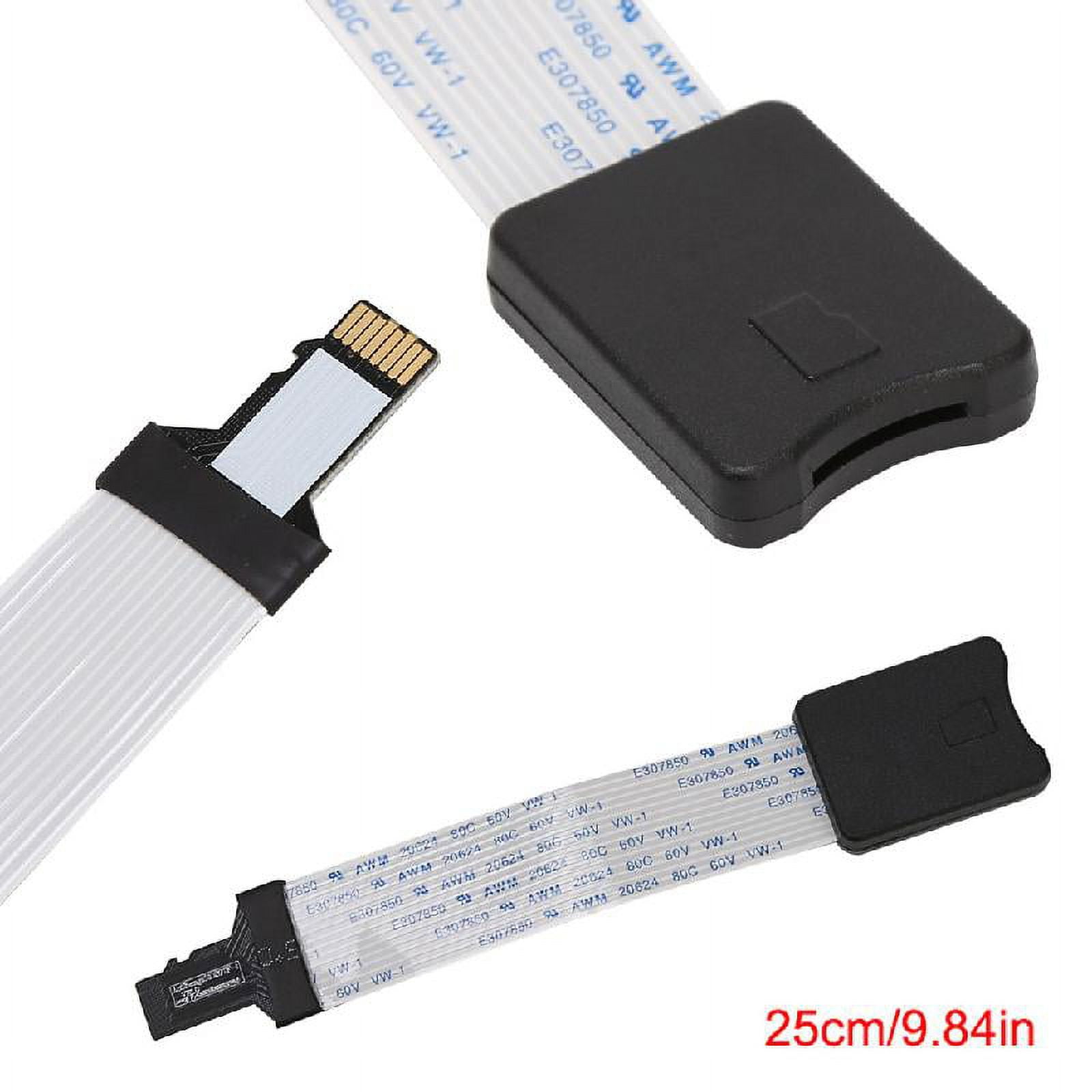 MicroSD TF Memory Card Kit Male to Female Extension Adapter Extender ...