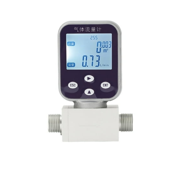 MicroThermal Gas Flow Meter Digital Mass Flow Sensor for Compressed Air ...