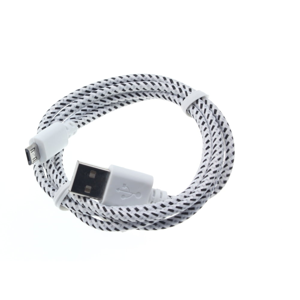 MicroUSB 3ft USB Cable Charger Cord Power Wire X1X for LG Escape Plus, G Pad X II 8.0 Plus 10.1 ...