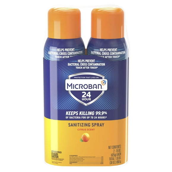 Microban in Disinfectant Spray - Walmart.com