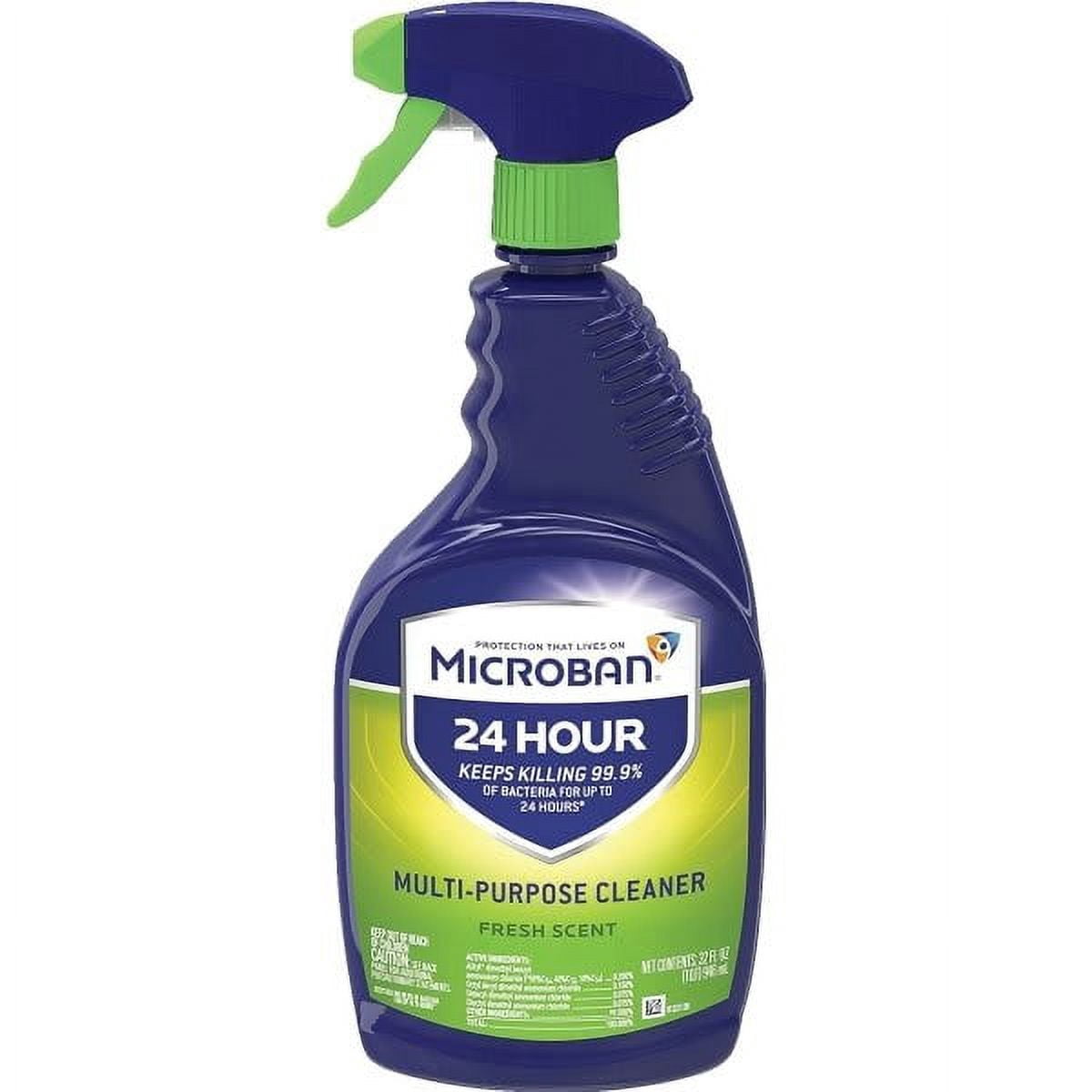 P&G Microban 24 Hour Disinfectant Sanitizing Multipurpose Cleaner, 32 ...