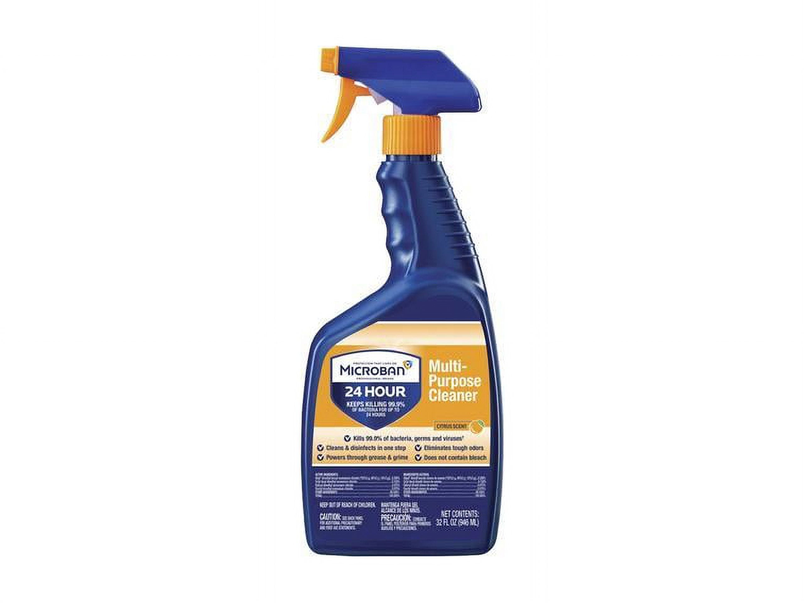 Microban 24 Professional Disinfectant and Antibacterial Sanitizer ...