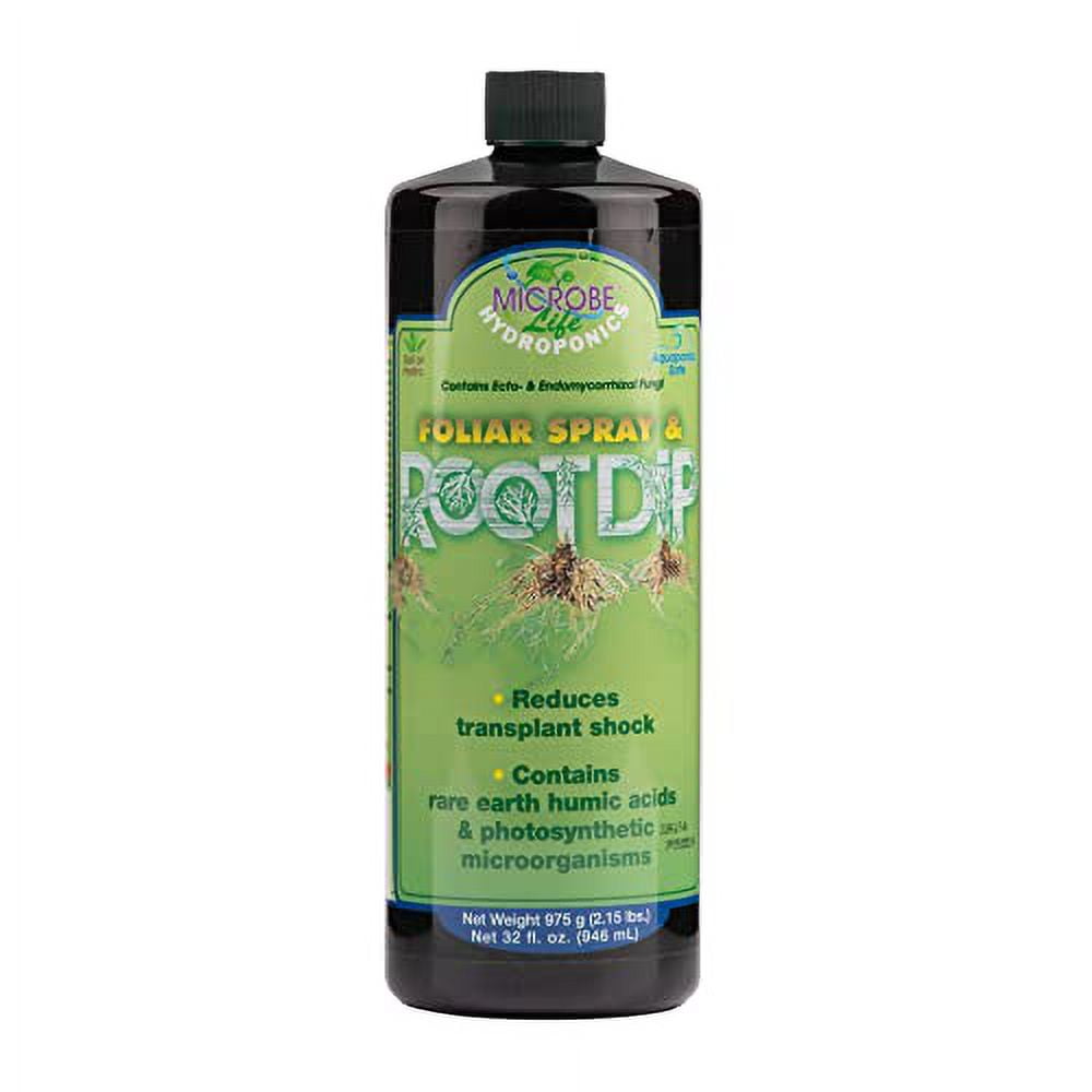 Microbe Life Hydroponics PH21349 Premium Foliar Spray & Root Dip, 32 ...