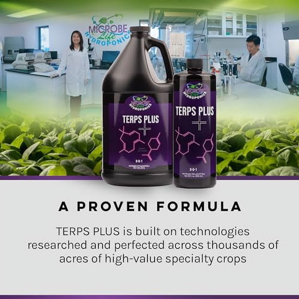 Microbe Life Hydroponics Terps Plus Fertilizer Enhancer for Hydroponics ...
