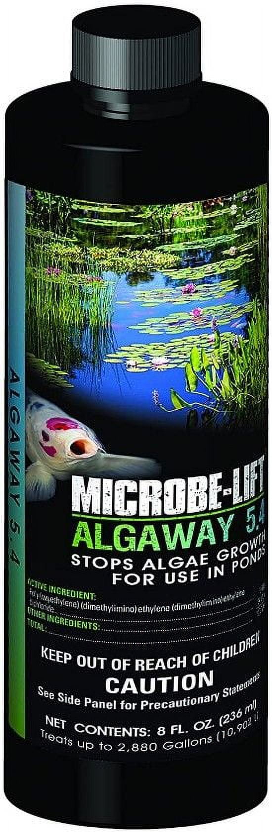 Xpression Pet Microbe-Lift Algaway 5.4 for Ponds, Water Treatments, 8 ...