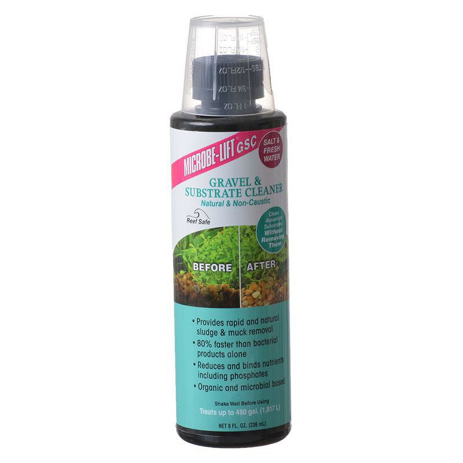 Microbe-Lift Gravel Substrate Cleaner - 8 oz - Walmart.com