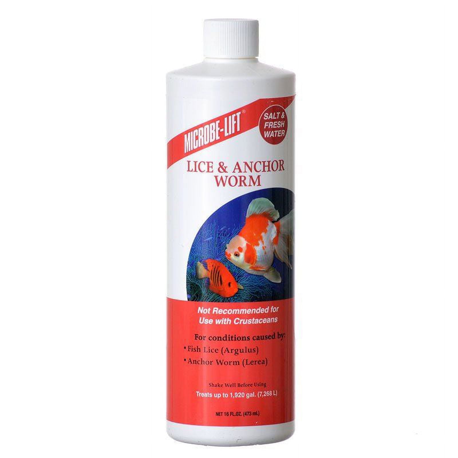 Microbe-Lift Lice & Anchor Worm 16 oz (Treats up to 1,920 Gallons ...