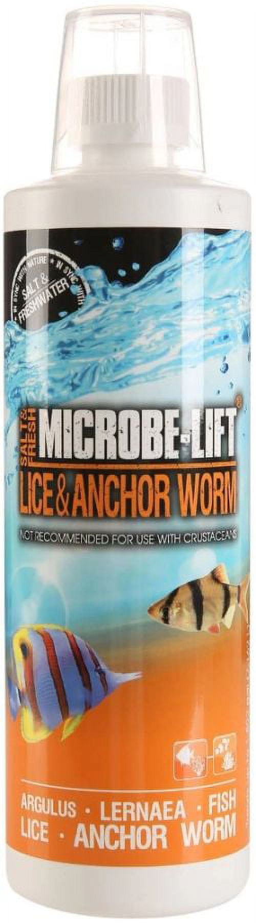 Microbe-Lift Lice & Anchor Worm [Aquarium, Medications FW & SW] 16 oz ...