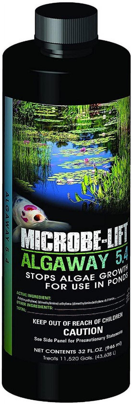 Microbe-Lift Pond Algaway 5.4 Algaecide for Ponds Stops Algae Growth ...