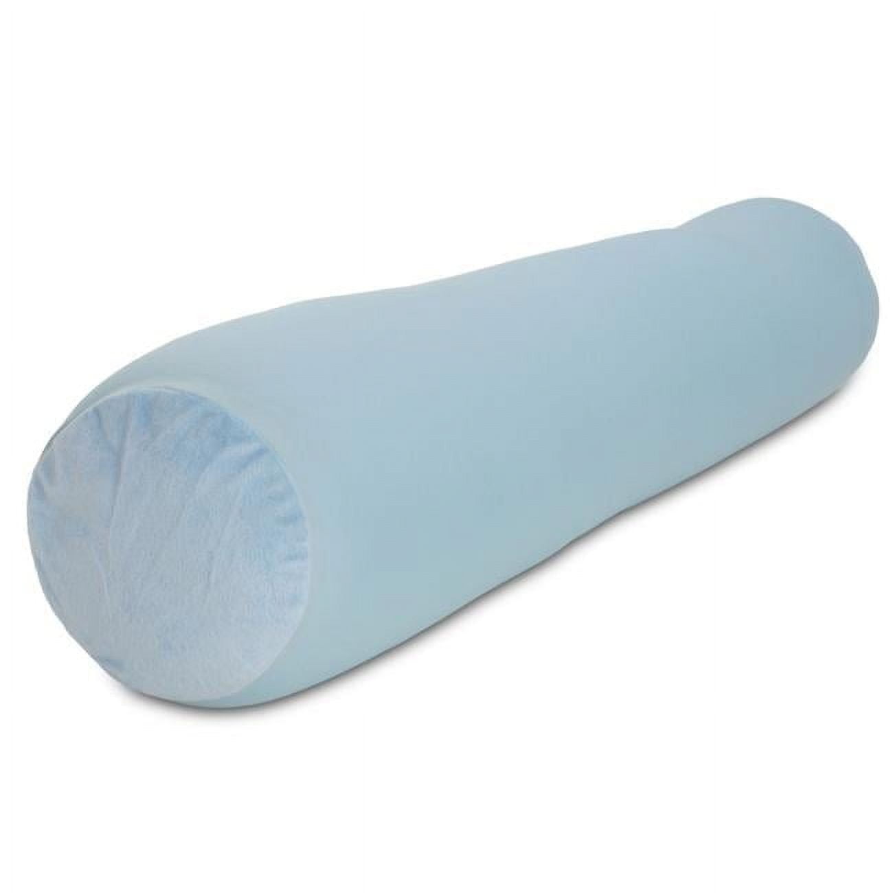 Microbead Body Pillow Light Blue - Mooshi Squishy Soft Cover - Walmart.com