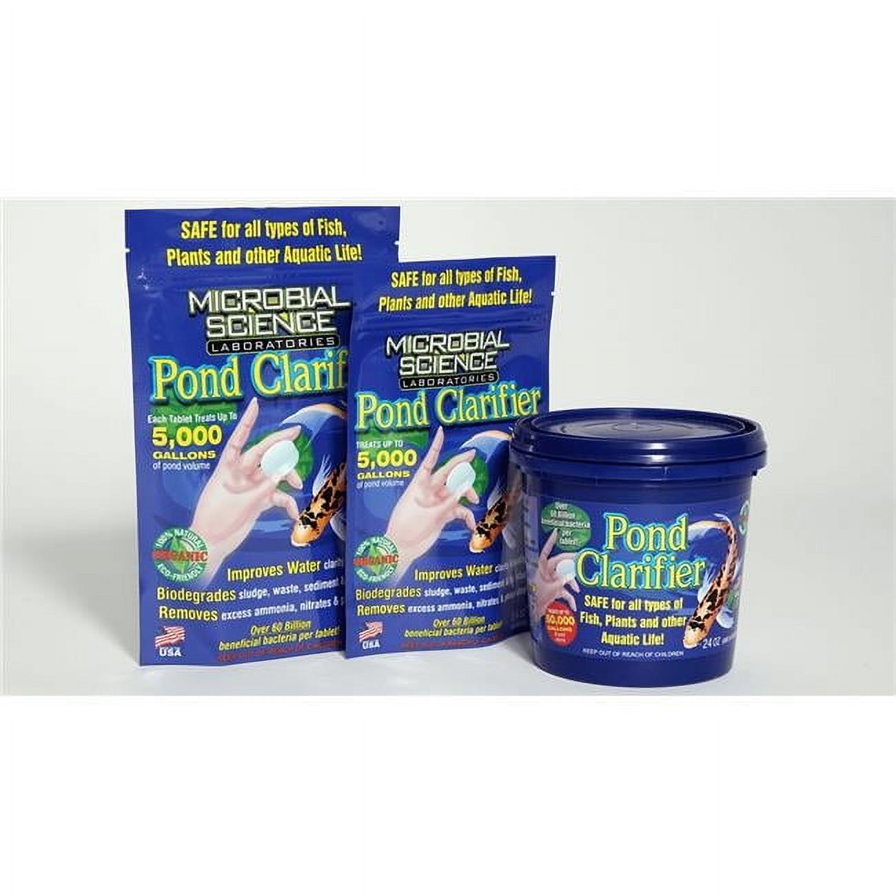 Microbials MSC00084 Pond Clarifier - 10 Pack Pail - Walmart.com