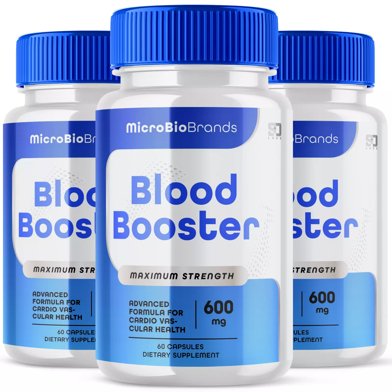 Microbio Blood Booster Maximum Strength Cardio Support Supplement (3 ...
