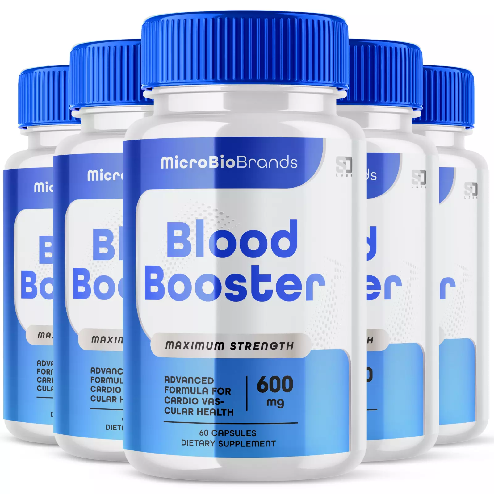 Microbio Blood Booster Maximum Strength Cardio Support Supplement (5 ...