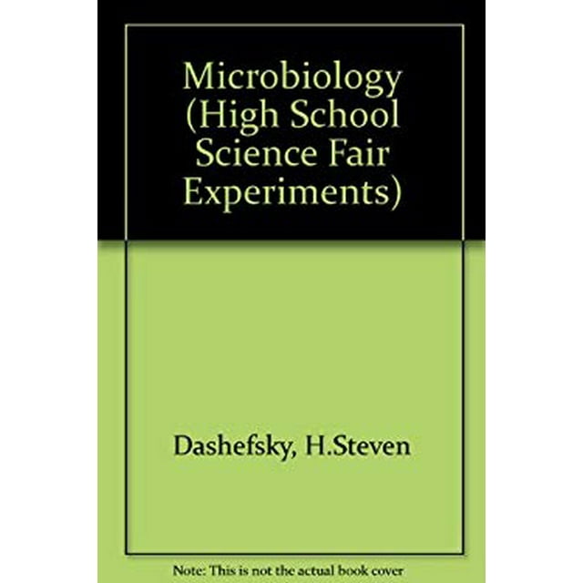 Pre-Owned Microbiology: High-School Science Fair Experiments (Hardcover ...