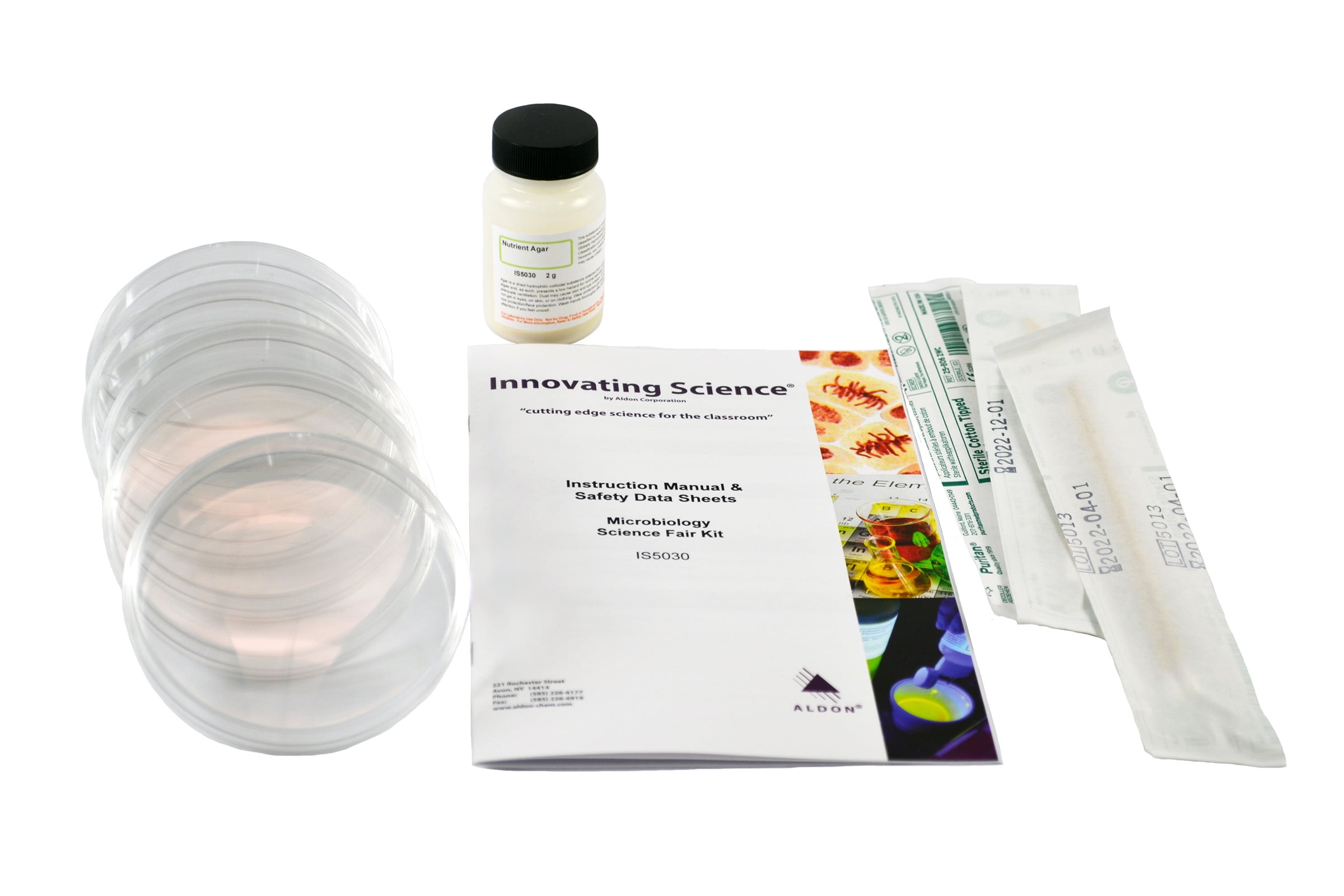Microbiology Science Kit - Grow Your Own Bacteria from Everyday Items ...