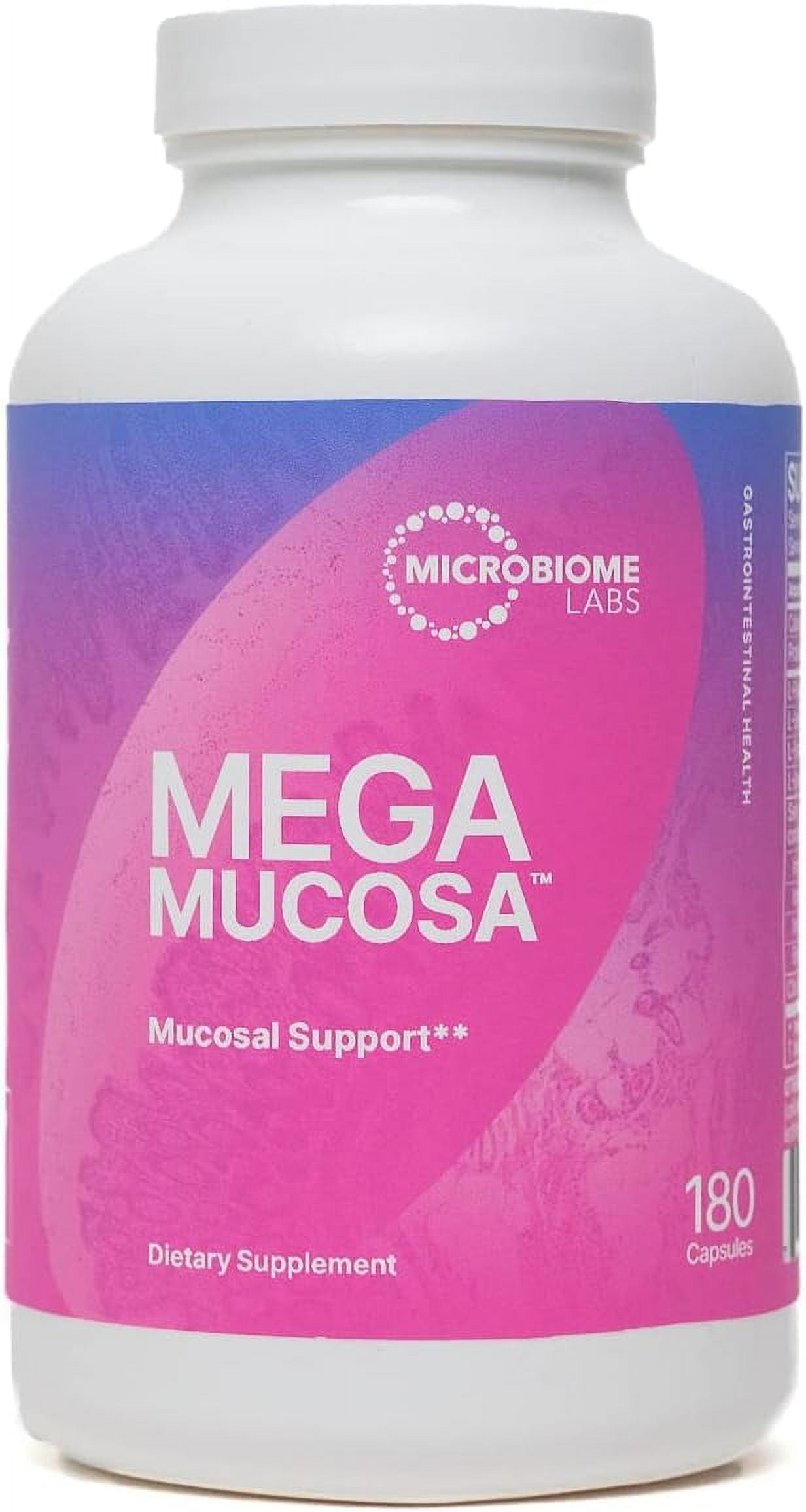 Microbiome Labs MegaMucosa - Mucosal Support Supplement for Digestive ...