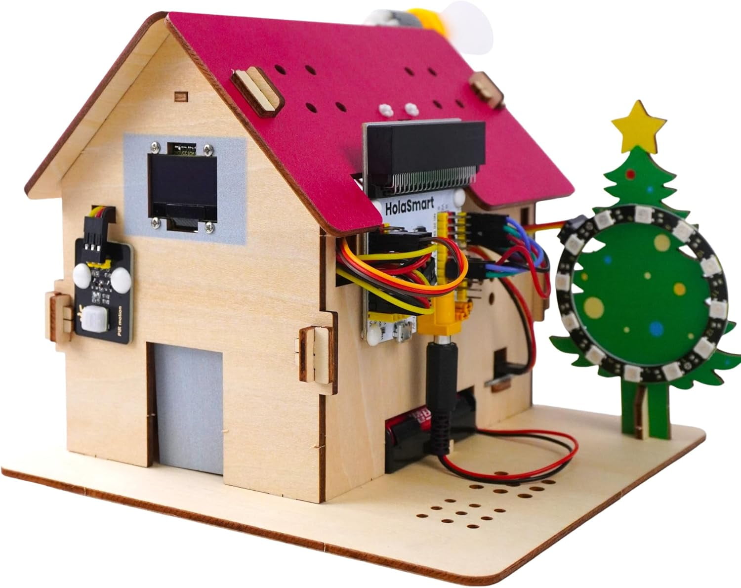 Microbit Smart Home Kit for Microbit V1 and V2,STEM Education Kit with ...