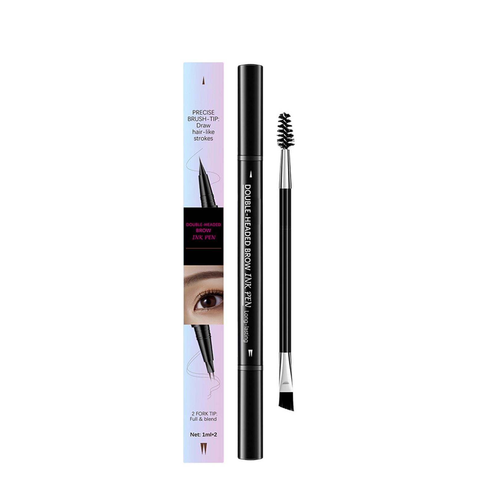 Microblading Eyebrow Pencil, 2-in-1 Dual Ended Microblading Eyebrow Pen ...