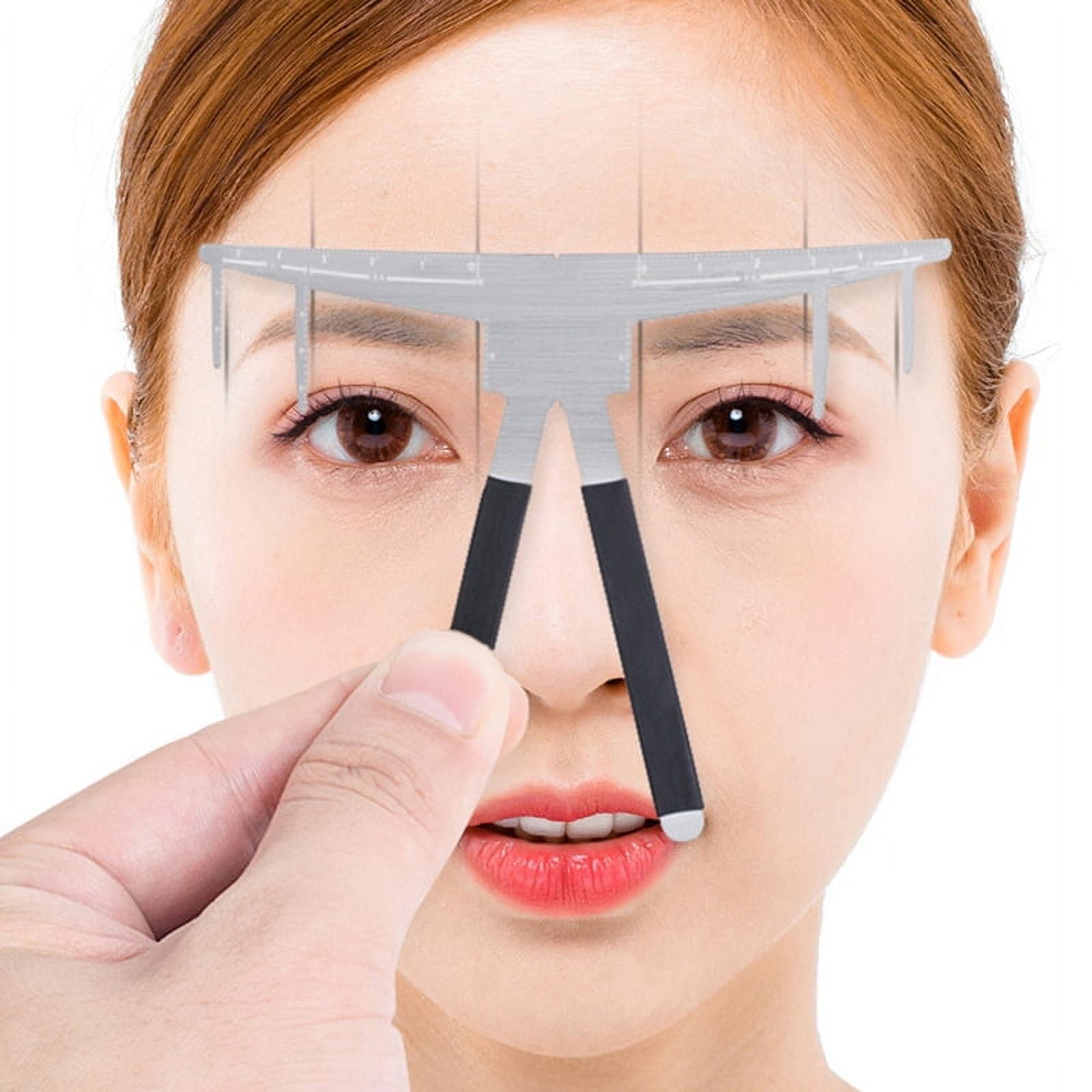 Microblading Measure Three-Point Positioning Balance Ruler Eyebrow ...