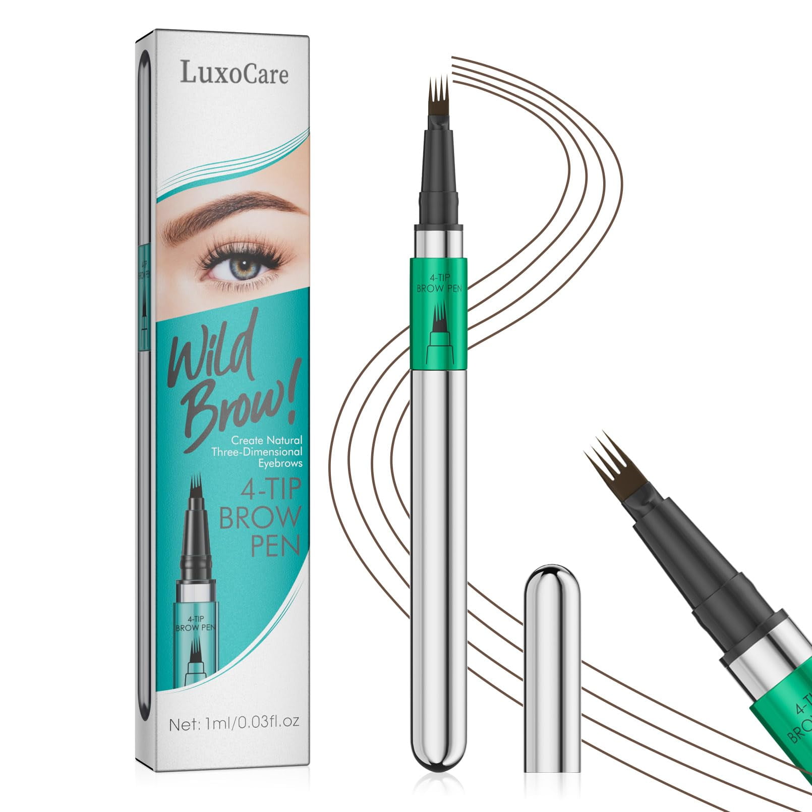 Microblading Micro-Fork Tip Eyebrow Pen - 4 Tip Upgrade Microblade ...