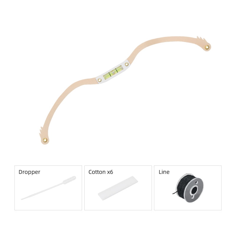 Microblading Permannet Makeup Bow and Arrow Line Ruler For String Pre ...