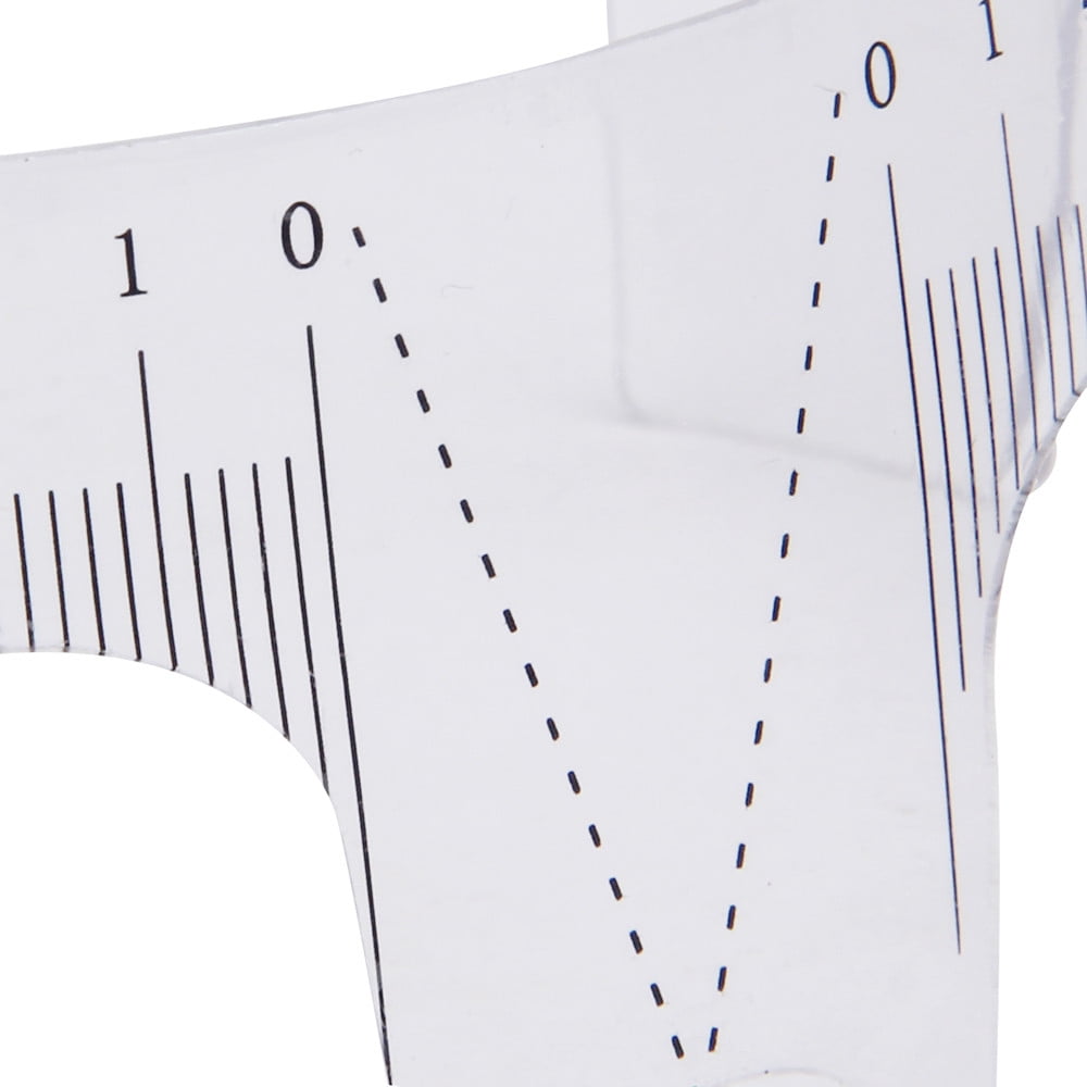 Microblading Reusable Makeup Brow Measure Eyebrow Ruler Tools High ...