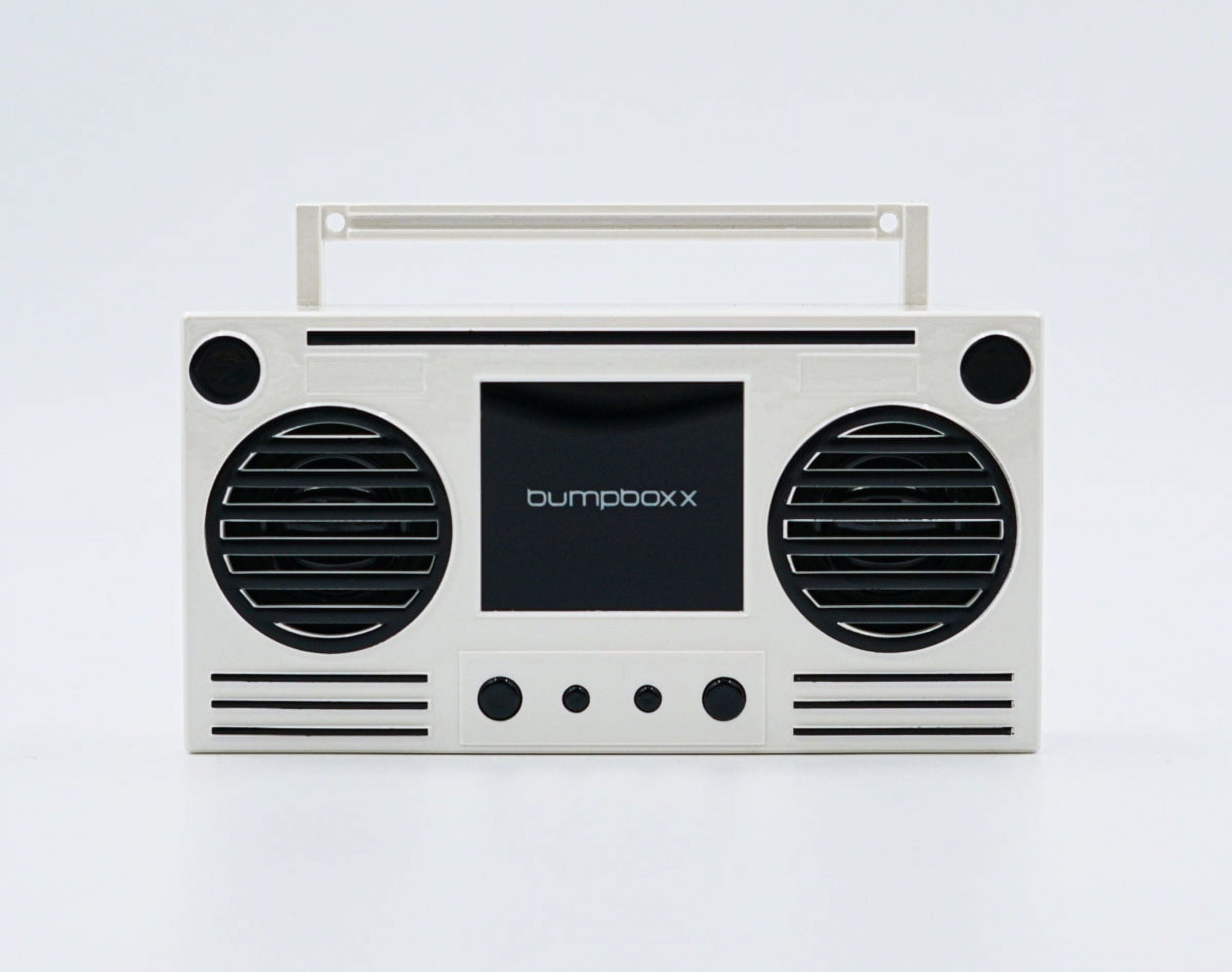 Microboom Speaker Boombox Bluetooth, Icy White - Walmart.com