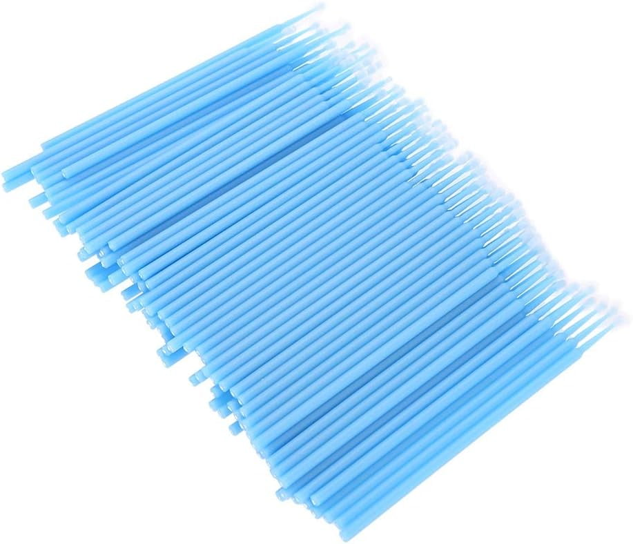 Microbrush Swab, 200Pcs Microblading Eyelash Extension Microbrush ...