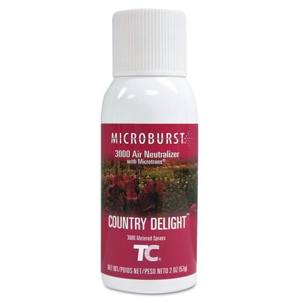 Microburst 3000 2 oz. Country Delight Aerosol Spray Refills (12/Carton ...