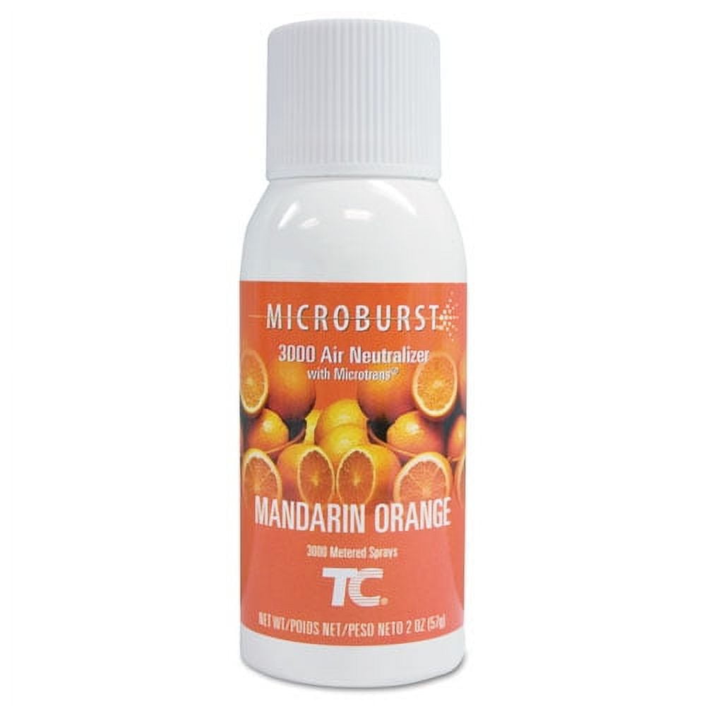 Microburst 3000 Refill, Mandarin Orange, 2 Oz Aerosol Spray, 12/carton ...