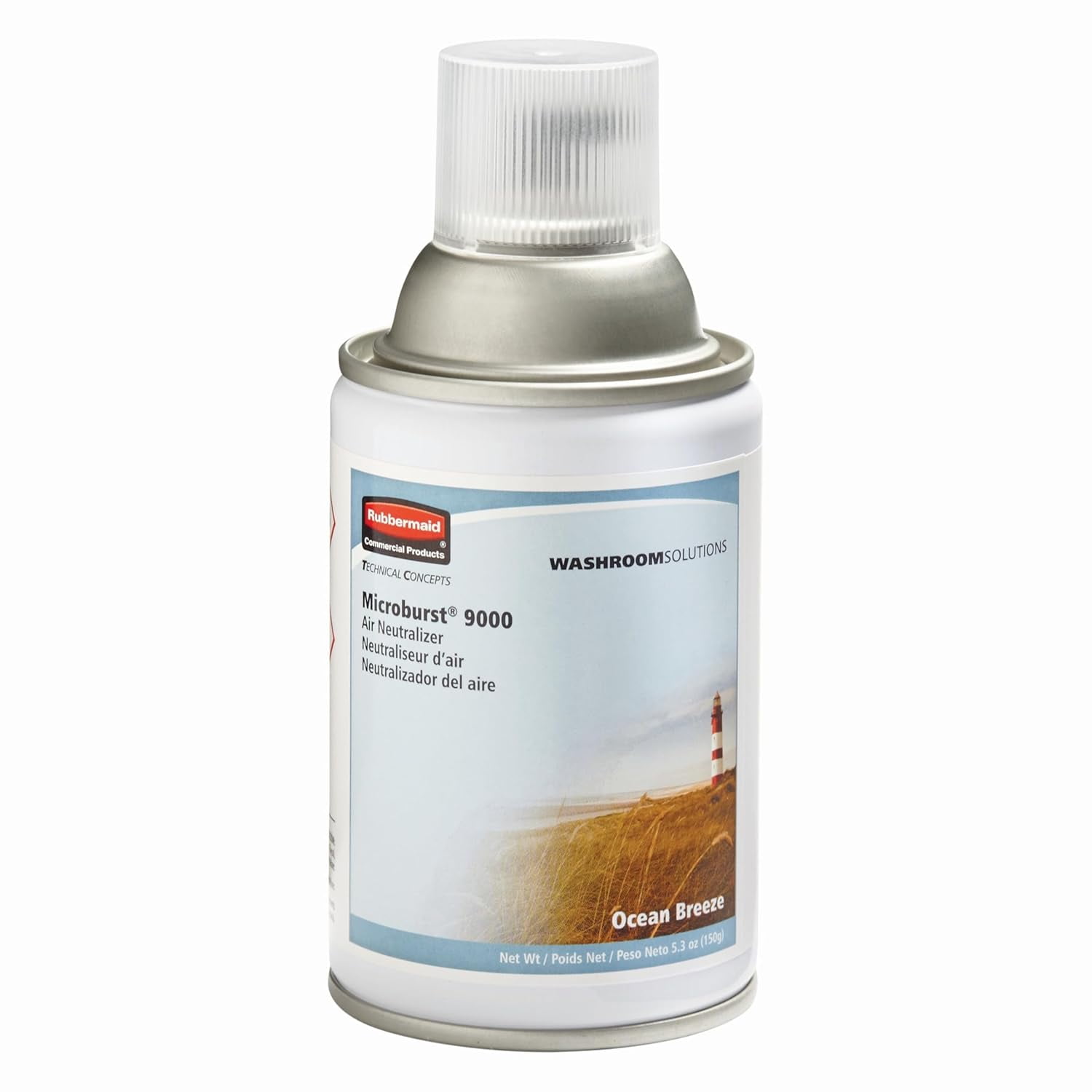 Microburst 9000 Air Freshener Aerosol Refill Ocean Breeze Long Lasting ...