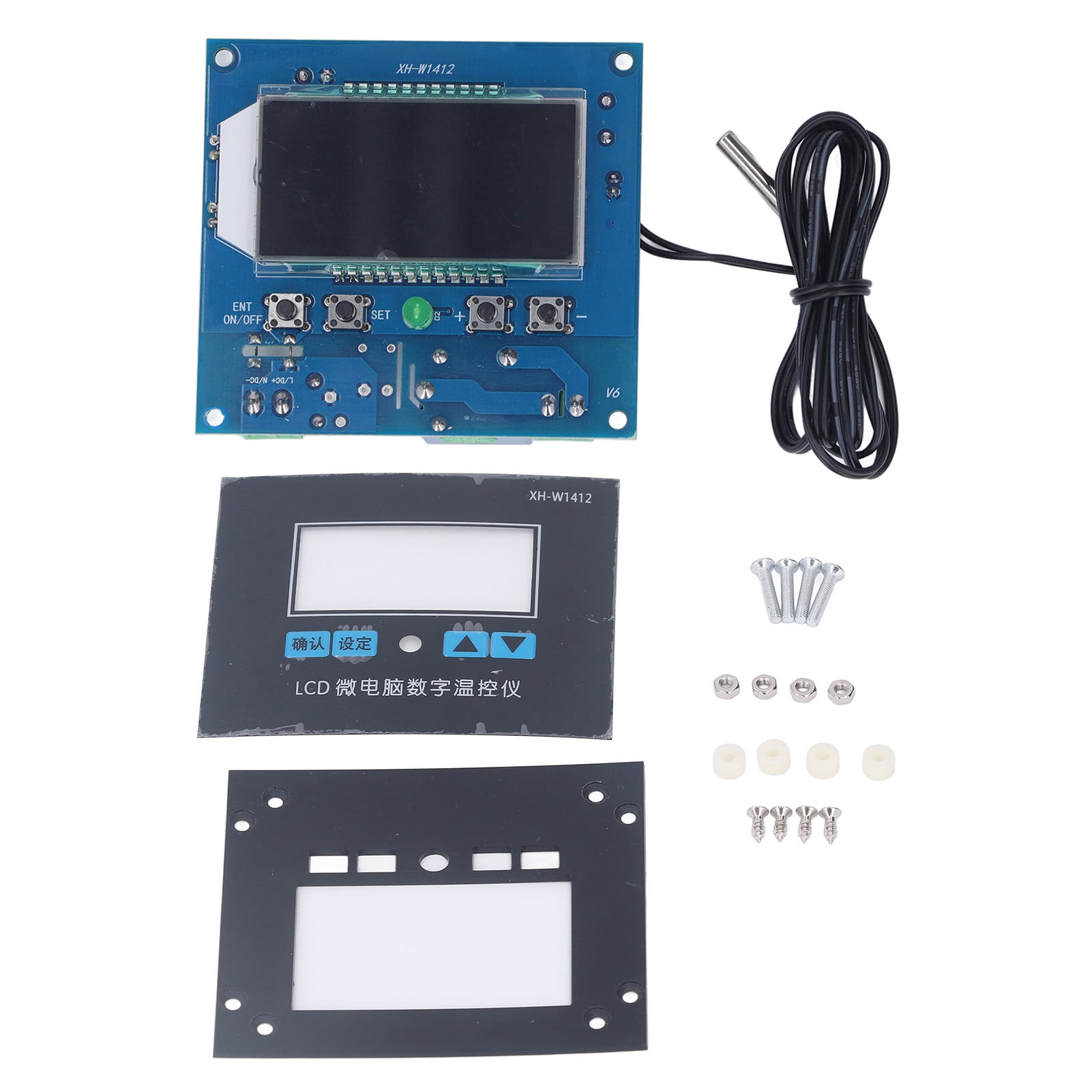 Microcomputer Digital Temperature Controller LCD Digital Display ...
