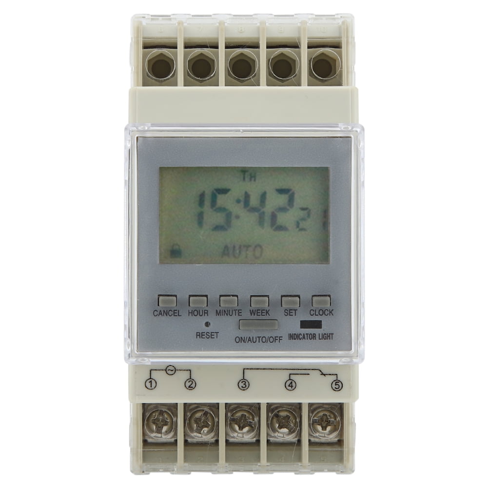 Microcomputer Time Switch Solar Controller, 220V-240V, 16A, Time Relay ...
