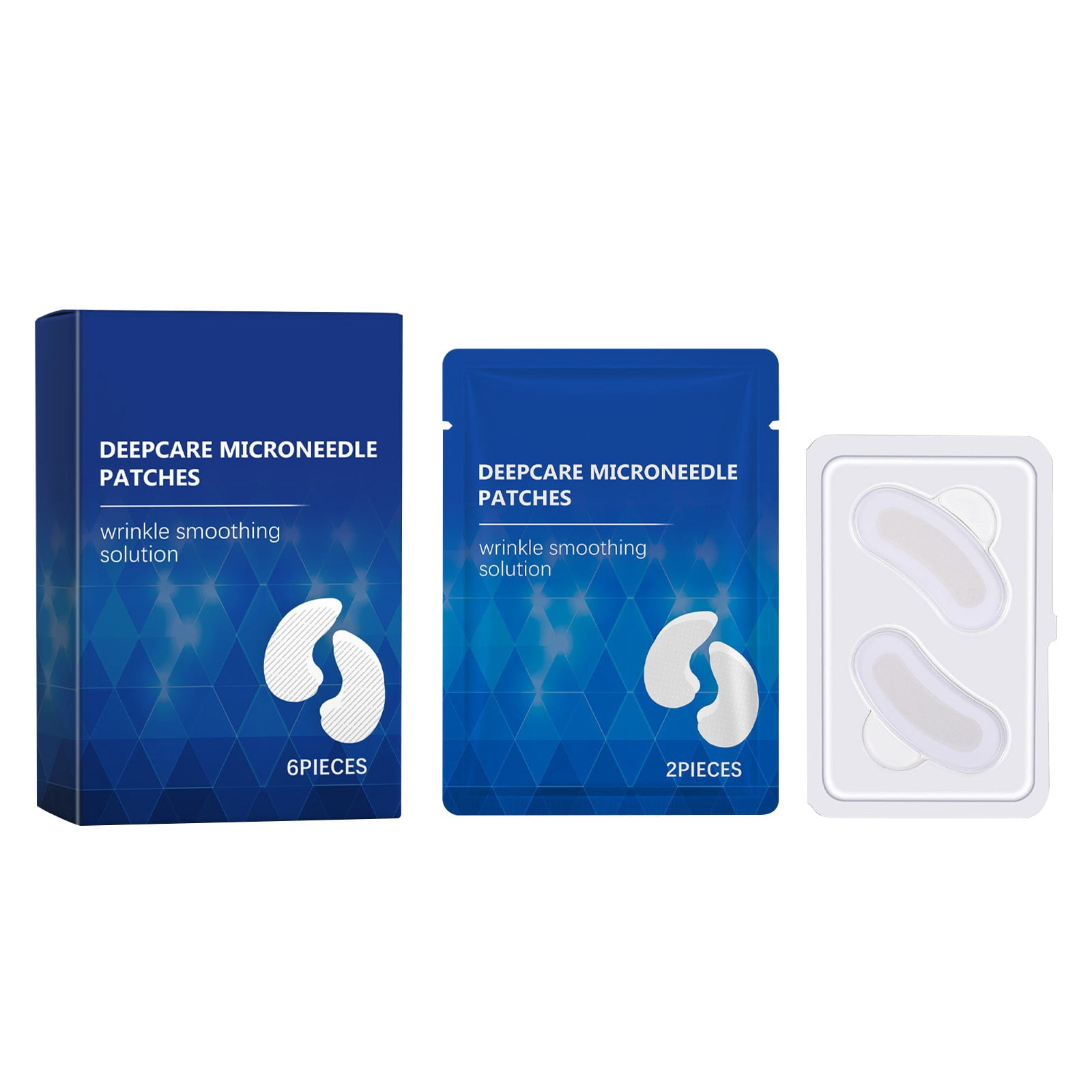 Microcrystal Microneedle Under Eye Patches Dissolving Eye Patches For Puffy Eyes，under Eye