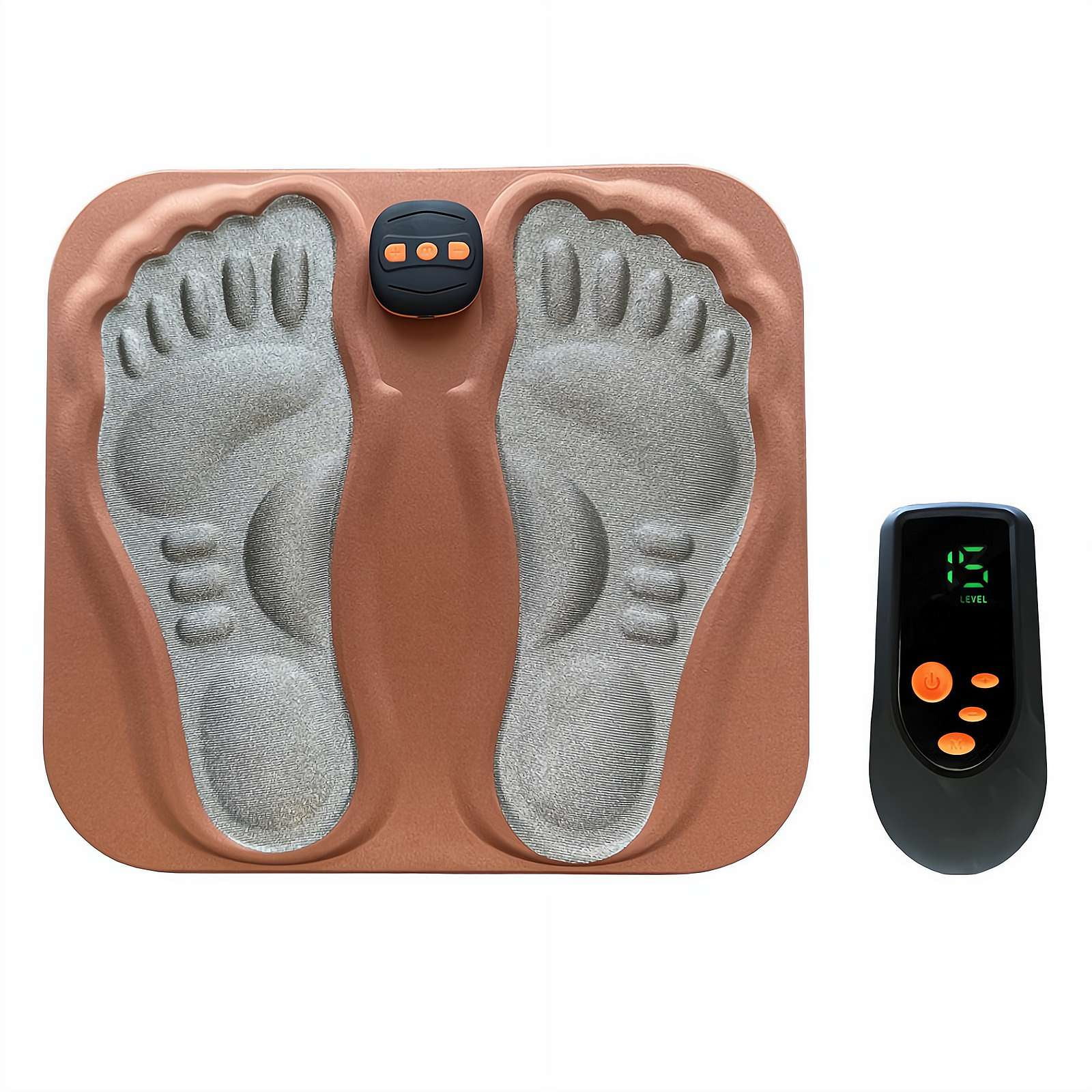 Microcurrent 3D Foot Massager Pad Foldable Accupressure Mat Muscle ...