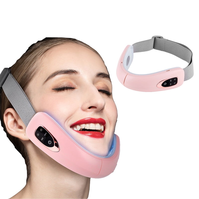 Microcurrent beauty instrument to remove biting muscle double chin ...