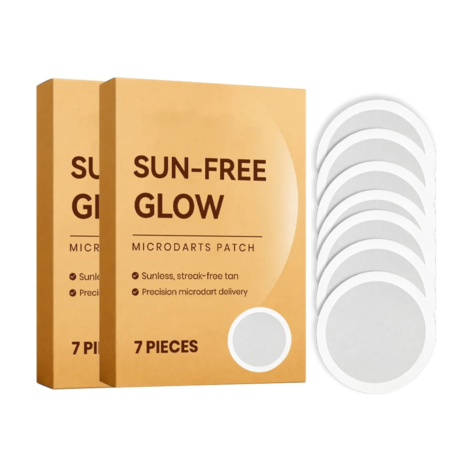 Microdart Patch for Gradual Tanning SunFree Glow Skin Care Microneedle ...
