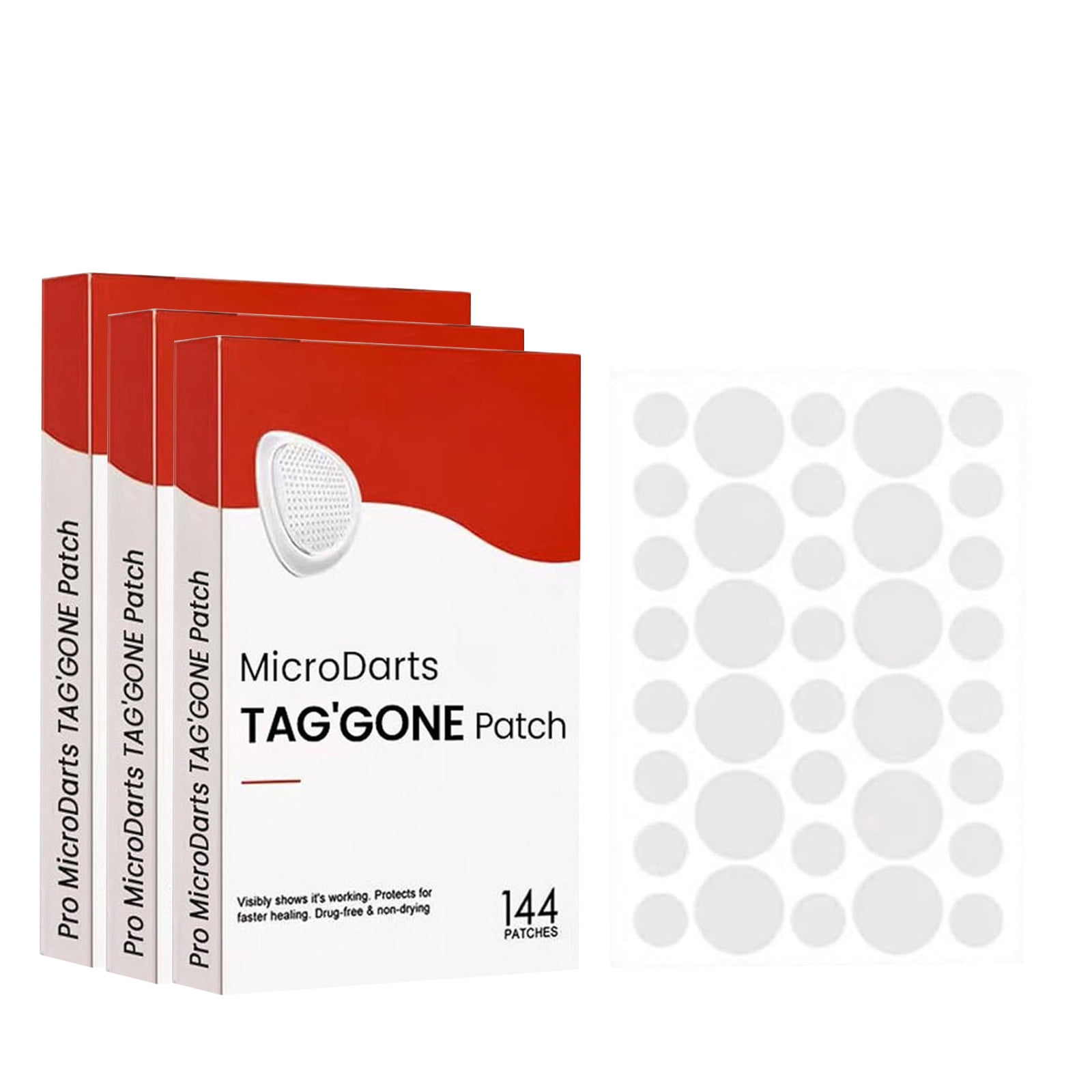 Microdarts Tag'Gone Patch,Care Nano Patch Facial For Blemishes Clear ...