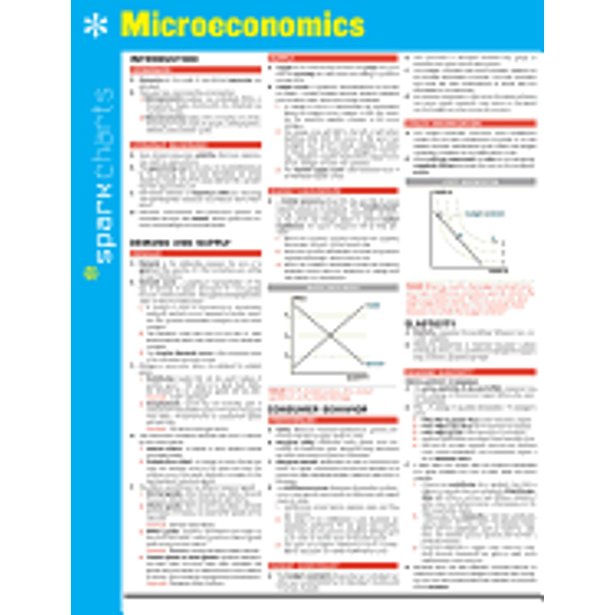 Pre-Owned Sparkcharts Microeconomics Hardcover - Walmart.com